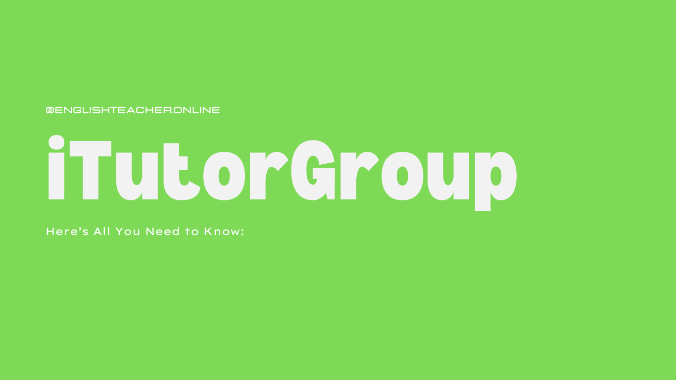 iTutorGroup: TEFL Certification Courses with Personalized Tutoring & Global Accreditation ...