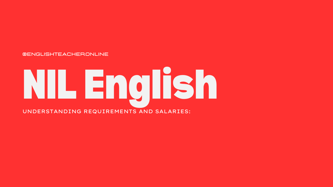NIL English Requirements and Salaries: Boost Your Proficiency and ...
