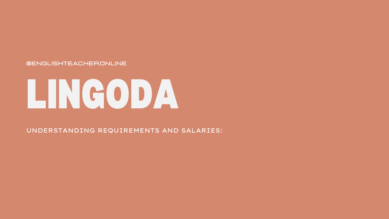 Essential Lingoda Requirements and Salaries for Online Language ...