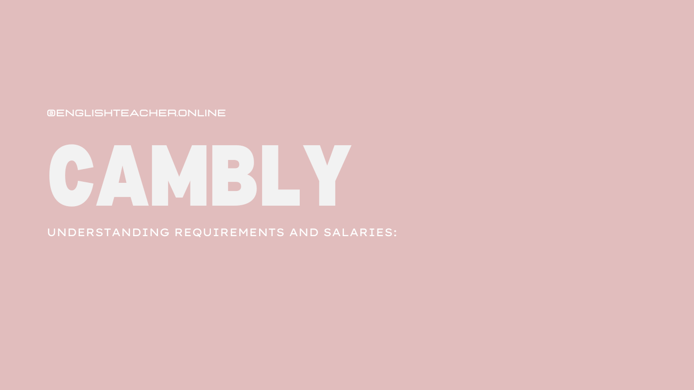 Cambly Requirements and Salaries: What You Need to Know to Start ...
