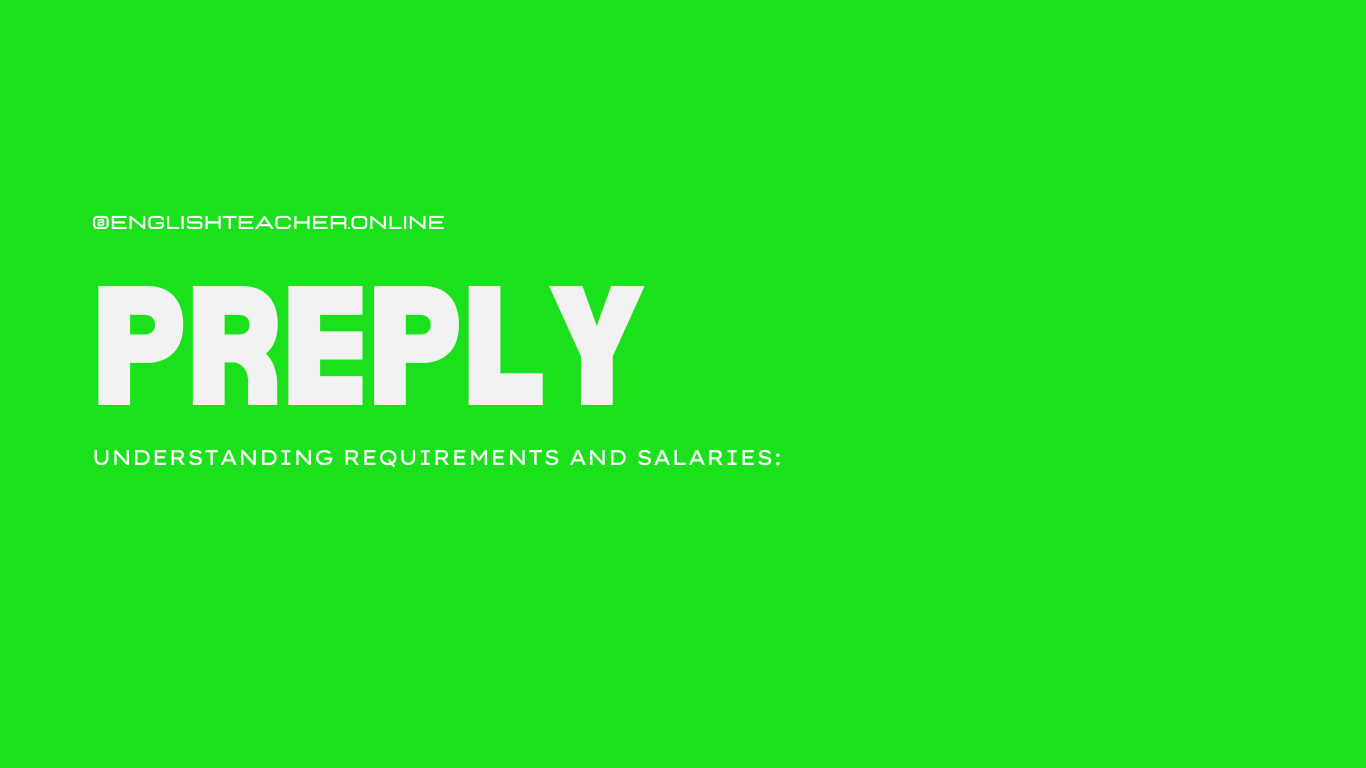 Preply Requirements and Salaries: What You Need to Know to Get Started ...